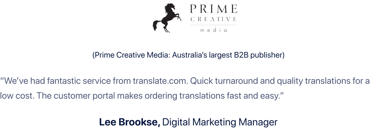 Email Translation Service | Translate.com